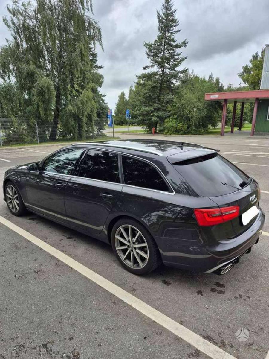 Black Audi A6 2014 in Raseiniai, with an engine capacity of 2.97 L and mileage of 274 thousand km for 12500 €, photo 5 on AUTOMOTO.COM.LV