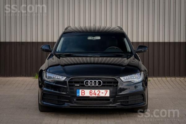 Black Audi A6 2014 in Talsi, with an engine capacity of 3.00 L and mileage of 261 thousand km for 12950 €, photo 3 on AUTOMOTO.COM.LV