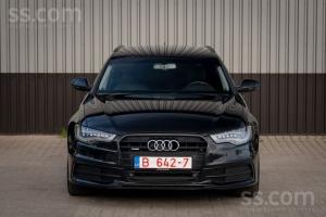 Black Audi A6 2014 in Talsi, with an engine capacity of 3.00 L and mileage of 261 thousand km for 12950 €, photo 3 on AUTOMOTO.COM.LV