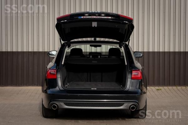 Black Audi A6 2014 in Talsi, with an engine capacity of 3.00 L and mileage of 261 thousand km for 12950 €, photo 7 on AUTOMOTO.COM.LV