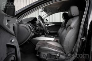 Black Audi A6 2014 in Talsi, with an engine capacity of 3.00 L and mileage of 261 thousand km for 12950 €, photo 10 on AUTOMOTO.COM.LV