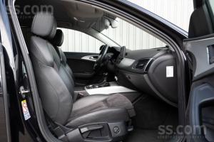 Black Audi A6 2014 in Talsi, with an engine capacity of 3.00 L and mileage of 261 thousand km for 12950 €, photo 13 on AUTOMOTO.COM.LV
