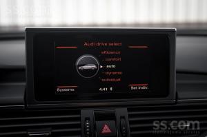 Black Audi A6 2014 in Talsi, with an engine capacity of 3.00 L and mileage of 261 thousand km for 12950 €, photo 24 on AUTOMOTO.COM.LV