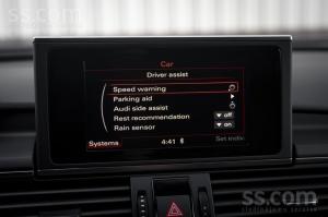 Black Audi A6 2014 in Talsi, with an engine capacity of 3.00 L and mileage of 261 thousand km for 12950 €, photo 26 on AUTOMOTO.COM.LV