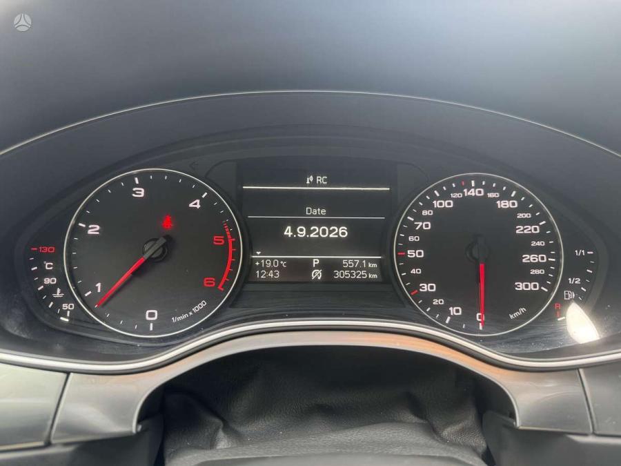 Melns Audi A6 2014 Kretinga, ar dzinēja tilpumu 2.97 L un nobraukumu 305 tūkst. km par 8300 €, foto 16 vietnē AUTOMOTO.COM.LV