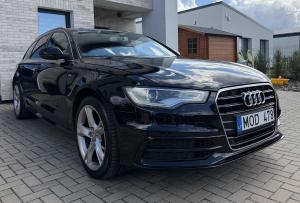 Black Audi A6 2014 in Vilnius, with an engine capacity of 1.97 L and mileage of 365 thousand km for 6900 €, photo 4 on AUTOMOTO.COM.LV