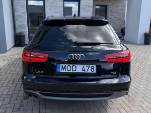 Black Audi A6 2014 in Vilnius, with an engine capacity of 1.97 L and mileage of 365 thousand km for 6900 €, photo 8 on AUTOMOTO.COM.LV