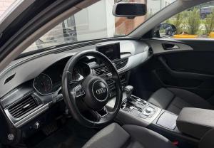Black Audi A6 2014 in Vilnius, with an engine capacity of 1.97 L and mileage of 365 thousand km for 6900 €, photo 13 on AUTOMOTO.COM.LV