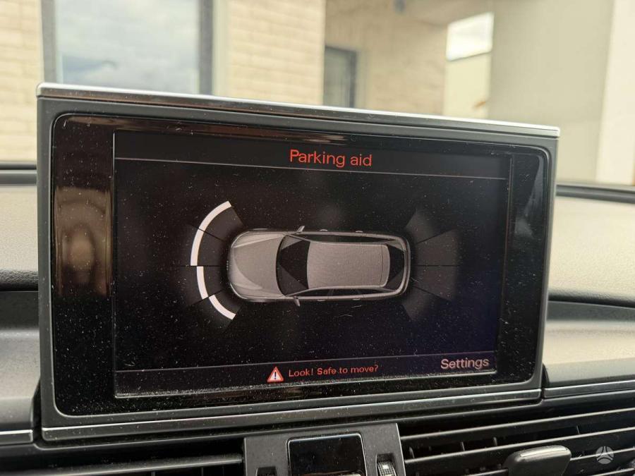 Black Audi A6 2014 in Vilnius, with an engine capacity of 1.97 L and mileage of 365 thousand km for 6900 €, photo 21 on AUTOMOTO.COM.LV