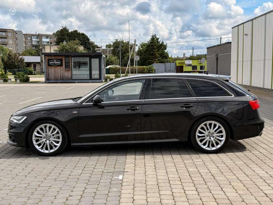 Black Audi A6 2014 in Taurage, with an engine capacity of 2.97 L and mileage of 305 thousand km for 14300 €, photo 7 on AUTOMOTO.COM.LV