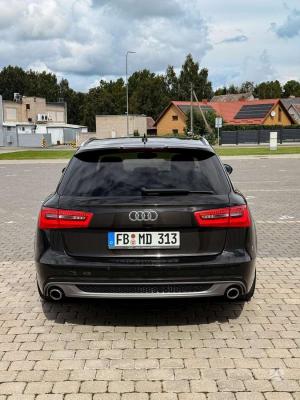 Black Audi A6 2014 in Taurage, with an engine capacity of 2.97 L and mileage of 305 thousand km for 14300 €, photo 9 on AUTOMOTO.COM.LV
