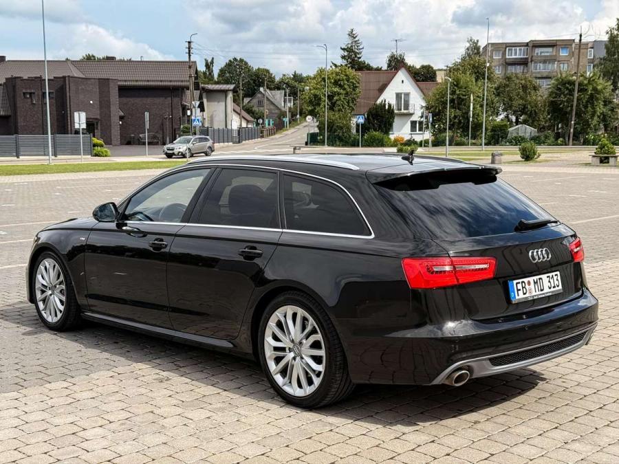 Black Audi A6 2014 in Taurage, with an engine capacity of 2.97 L and mileage of 305 thousand km for 14300 €, photo 10 on AUTOMOTO.COM.LV