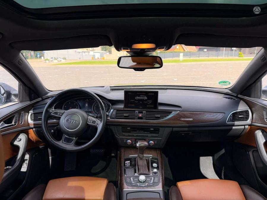 Black Audi A6 2014 in Taurage, with an engine capacity of 2.97 L and mileage of 305 thousand km for 14300 €, photo 21 on AUTOMOTO.COM.LV