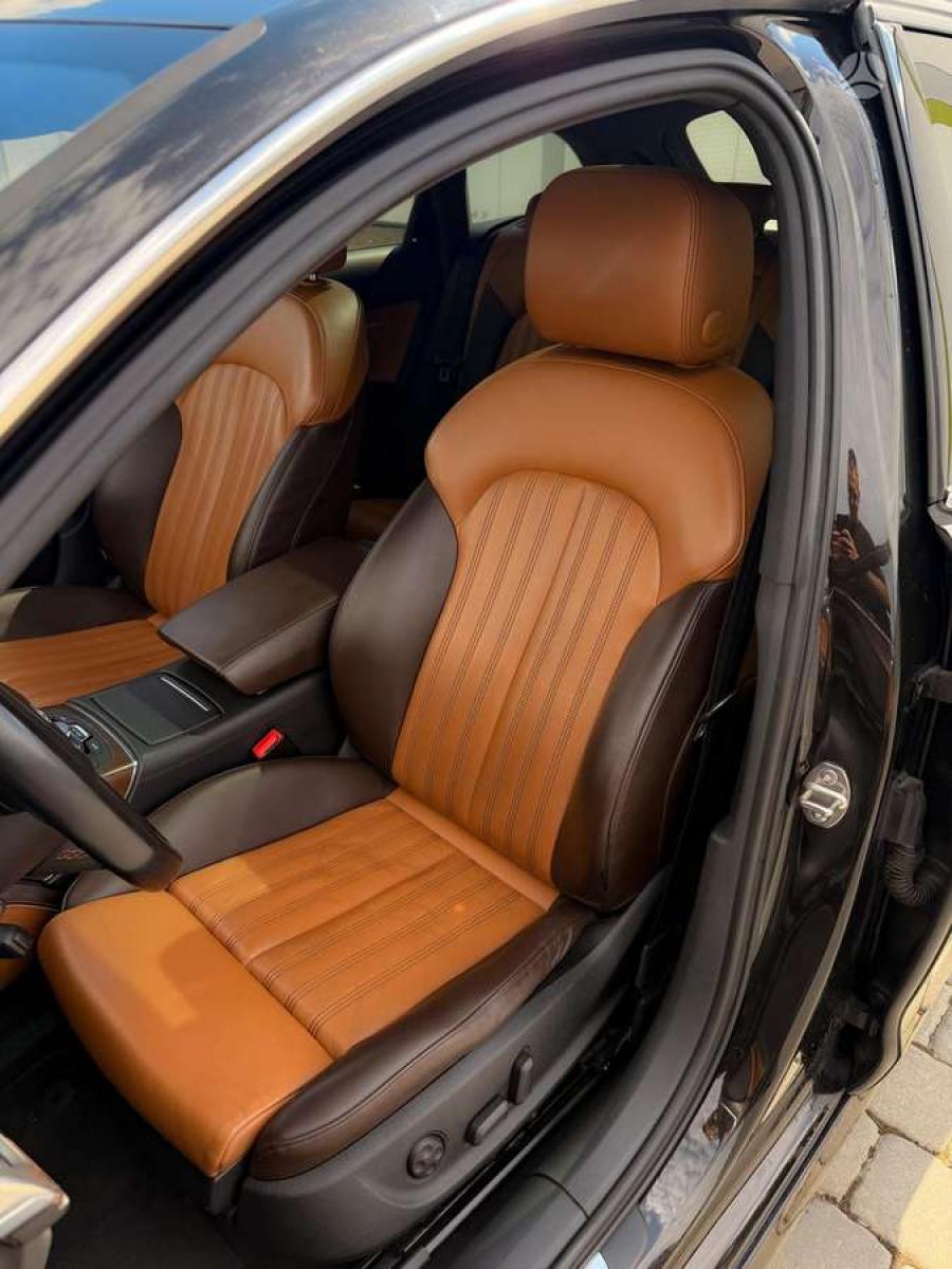 Black Audi A6 2014 in Taurage, with an engine capacity of 2.97 L and mileage of 305 thousand km for 14300 €, photo 25 on AUTOMOTO.COM.LV