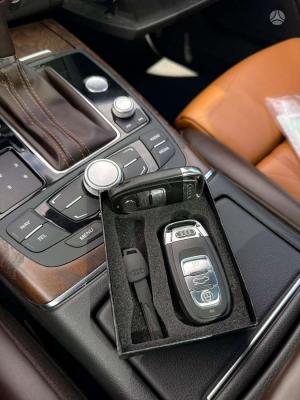 Black Audi A6 2014 in Taurage, with an engine capacity of 2.97 L and mileage of 305 thousand km for 14300 €, photo 31 on AUTOMOTO.COM.LV