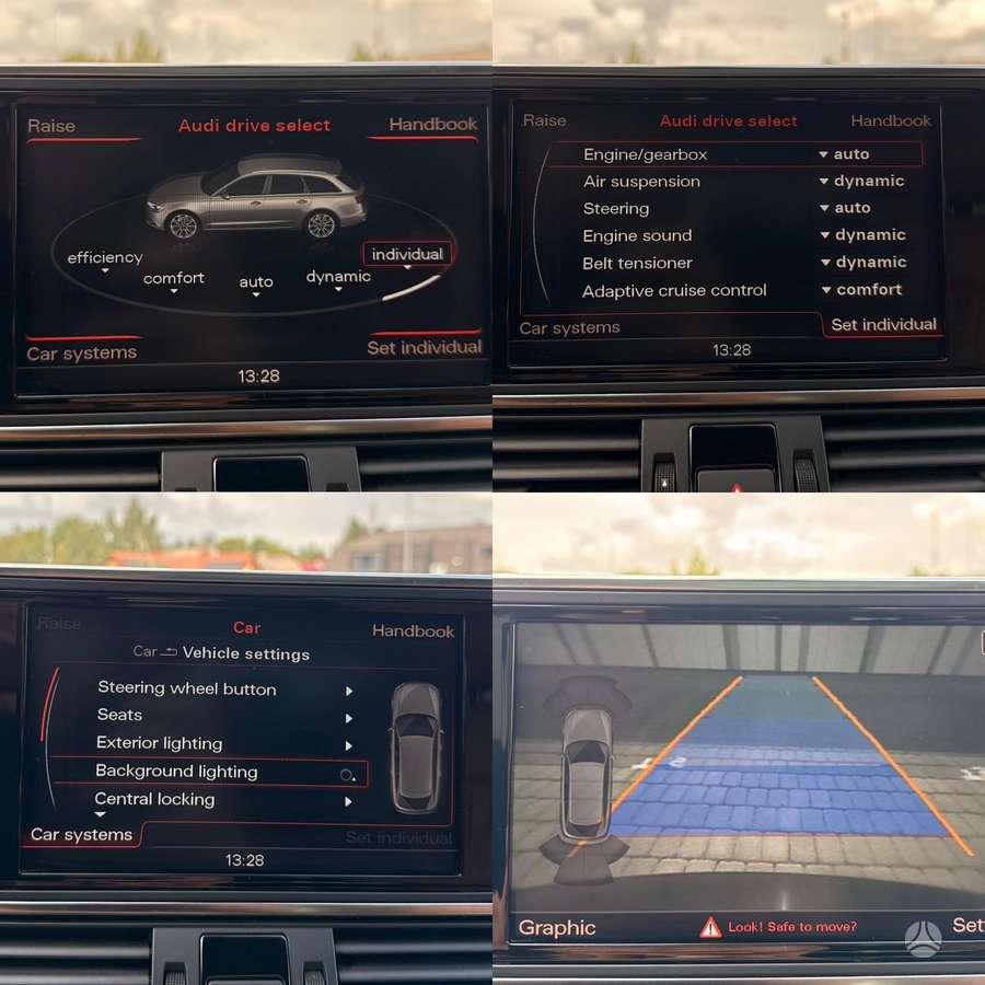 Black Audi A6 2014 in Taurage, with an engine capacity of 2.97 L and mileage of 305 thousand km for 14300 €, photo 32 on AUTOMOTO.COM.LV