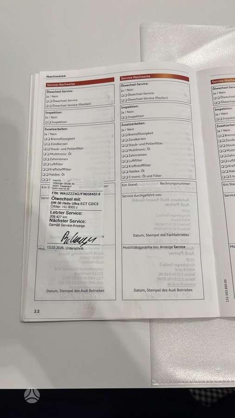 Black Audi A6 2014 in Taurage, with an engine capacity of 2.97 L and mileage of 305 thousand km for 14300 €, photo 43 on AUTOMOTO.COM.LV