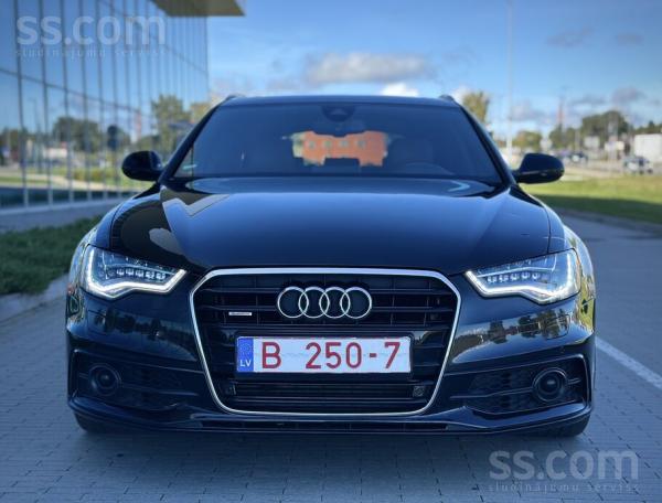 Melns Audi A6 2014 Rēzekne, ar dzinēja tilpumu 3.00 L un nobraukumu 241 tūkst. km par 14990 €, foto 1 vietnē AUTOMOTO.COM.LV