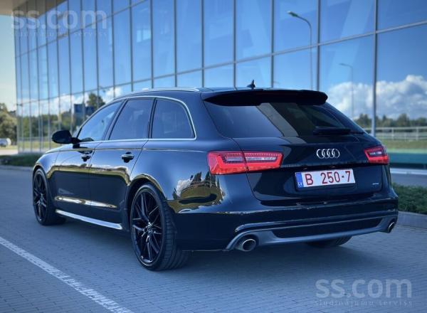 Melns Audi A6 2014 Rēzekne, ar dzinēja tilpumu 3.00 L un nobraukumu 241 tūkst. km par 14990 €, foto 5 vietnē AUTOMOTO.COM.LV