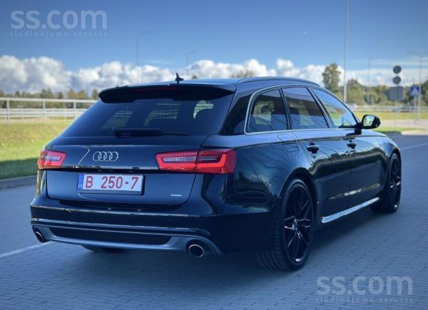 Melns Audi A6 2014 Rēzekne, ar dzinēja tilpumu 3.00 L un nobraukumu 241 tūkst. km par 14990 €, foto 6 vietnē AUTOMOTO.COM.LV