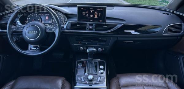 Melns Audi A6 2014 Rēzekne, ar dzinēja tilpumu 3.00 L un nobraukumu 241 tūkst. km par 14990 €, foto 10 vietnē AUTOMOTO.COM.LV