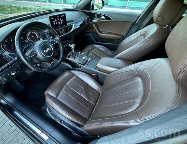 Melns Audi A6 2014 Rēzekne, ar dzinēja tilpumu 3.00 L un nobraukumu 241 tūkst. km par 14990 €, foto 11 vietnē AUTOMOTO.COM.LV