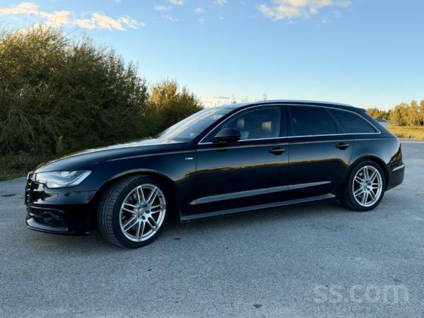 Black Audi A6 2014 in Riga, with an engine capacity of 3.00 L and mileage of 279 thousand km for 13600 €, photo 3 on AUTOMOTO.COM.LV