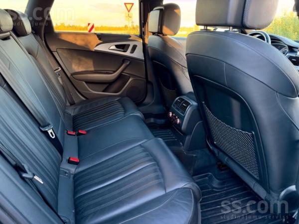 Black Audi A6 2014 in Riga, with an engine capacity of 3.00 L and mileage of 279 thousand km for 13600 €, photo 9 on AUTOMOTO.COM.LV