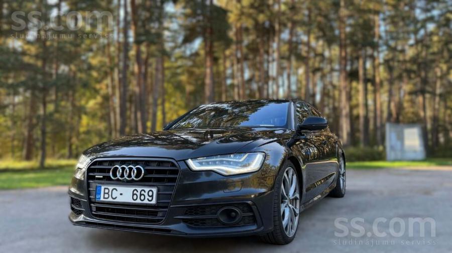 Melns Audi A6 2014 Rīga, ar dzinēja tilpumu 3.00 L un nobraukumu 391 tūkst. km par 13200 €, foto 1 vietnē AUTOMOTO.COM.LV