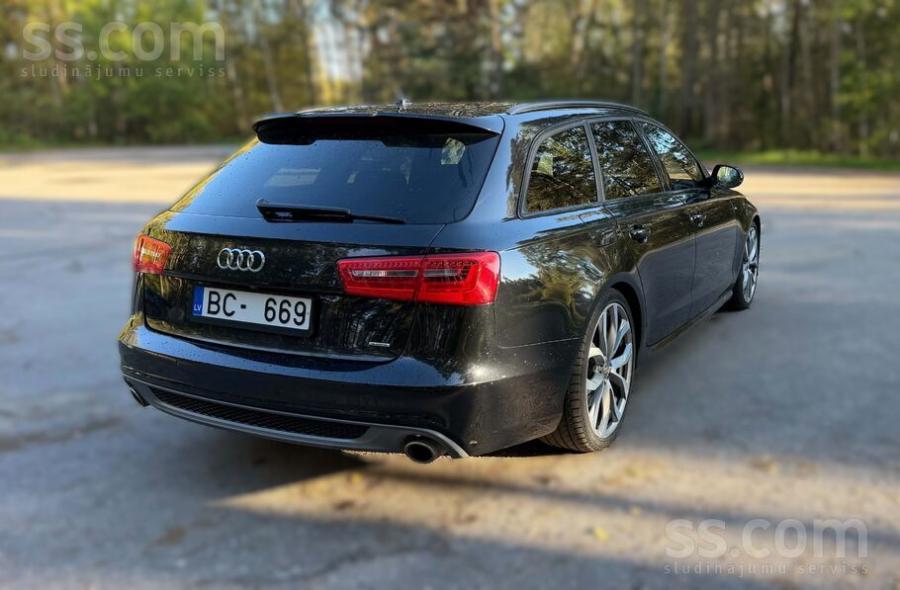 Melns Audi A6 2014 Rīga, ar dzinēja tilpumu 3.00 L un nobraukumu 391 tūkst. km par 13200 €, foto 7 vietnē AUTOMOTO.COM.LV