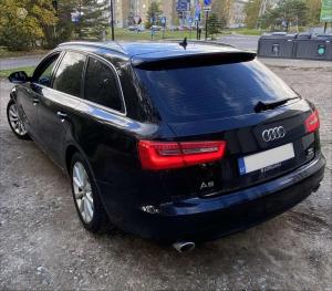 Black Audi A6 2014 in Vilnius, with an engine capacity of 2.97 L and mileage of 339 thousand km for 5899 €, photo 1 on AUTOMOTO.COM.LV
