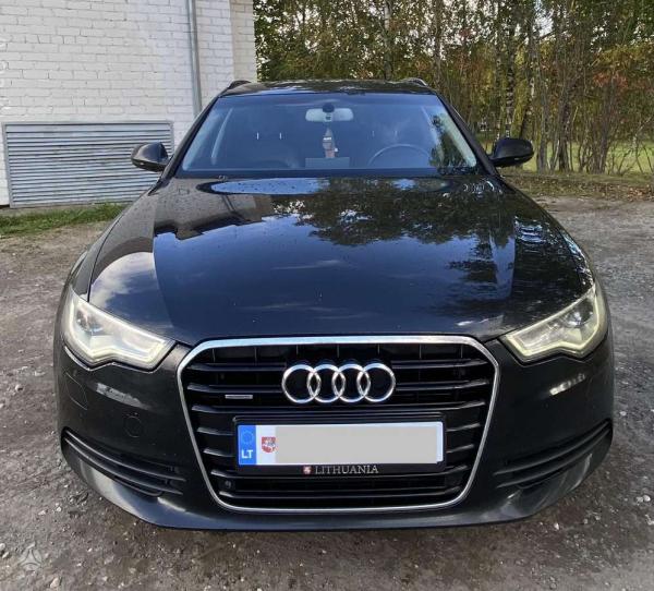 Melns Audi A6 2014 Viļņa, ar dzinēja tilpumu 2.97 L un nobraukumu 339 tūkst. km par 5899 €, foto 5 vietnē AUTOMOTO.COM.LV