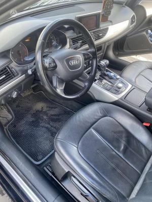 Black Audi A6 2014 in Vilnius, with an engine capacity of 2.97 L and mileage of 339 thousand km for 5899 €, photo 9 on AUTOMOTO.COM.LV