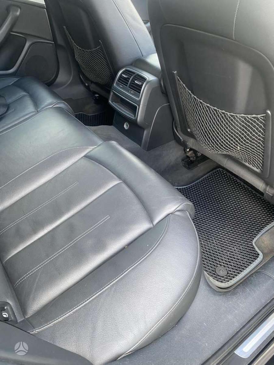 Black Audi A6 2014 in Vilnius, with an engine capacity of 2.97 L and mileage of 339 thousand km for 5899 €, photo 12 on AUTOMOTO.COM.LV