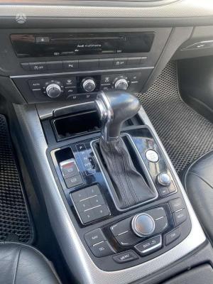 Black Audi A6 2014 in Vilnius, with an engine capacity of 2.97 L and mileage of 339 thousand km for 5899 €, photo 13 on AUTOMOTO.COM.LV
