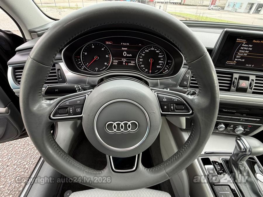 Melns Audi A6 2014 Tartu, ar dzinēja tilpumu 2.00 L un nobraukumu 232 tūkst. km par 10799 €, foto 7 vietnē AUTOMOTO.COM.LV