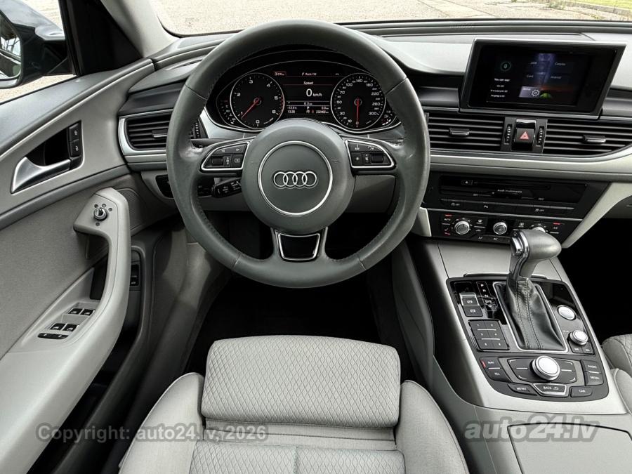 Melns Audi A6 2014 Tartu, ar dzinēja tilpumu 2.00 L un nobraukumu 232 tūkst. km par 10799 €, foto 9 vietnē AUTOMOTO.COM.LV