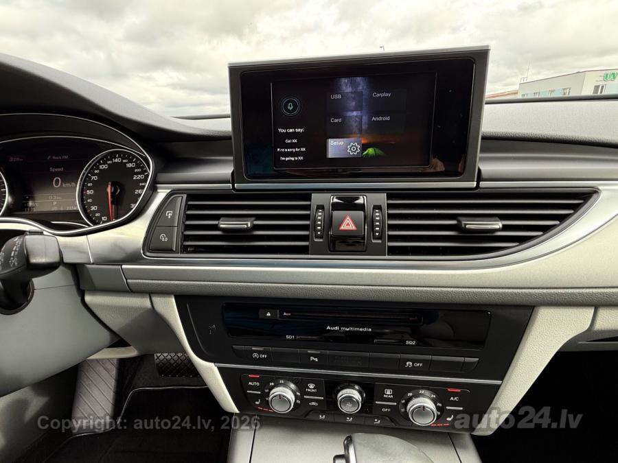 Melns Audi A6 2014 Tartu, ar dzinēja tilpumu 2.00 L un nobraukumu 232 tūkst. km par 10799 €, foto 10 vietnē AUTOMOTO.COM.LV