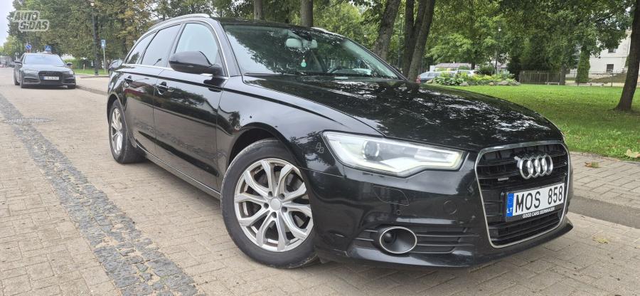 Black Audi A6 2014 in Jonava, with an engine capacity of 3.00 L and mileage of 380 thousand km for 6600 €, photo 3 on AUTOMOTO.COM.LV