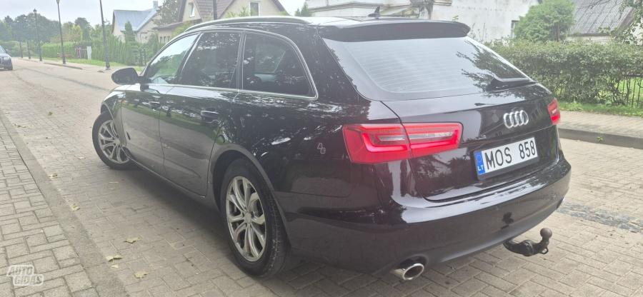 Black Audi A6 2014 in Jonava, with an engine capacity of 3.00 L and mileage of 380 thousand km for 6600 €, photo 4 on AUTOMOTO.COM.LV