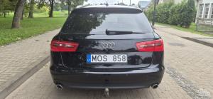 Black Audi A6 2014 in Jonava, with an engine capacity of 3.00 L and mileage of 380 thousand km for 6600 €, photo 6 on AUTOMOTO.COM.LV