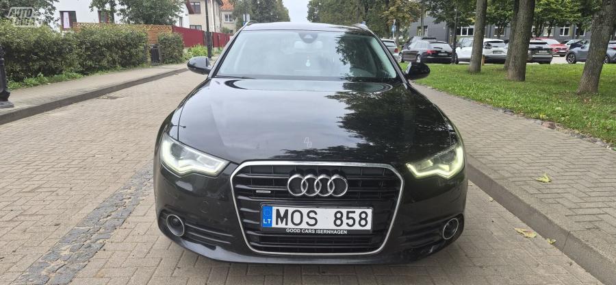 Black Audi A6 2014 in Jonava, with an engine capacity of 3.00 L and mileage of 380 thousand km for 6600 €, photo 7 on AUTOMOTO.COM.LV