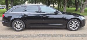 Black Audi A6 2014 in Jonava, with an engine capacity of 3.00 L and mileage of 380 thousand km for 6600 €, photo 8 on AUTOMOTO.COM.LV