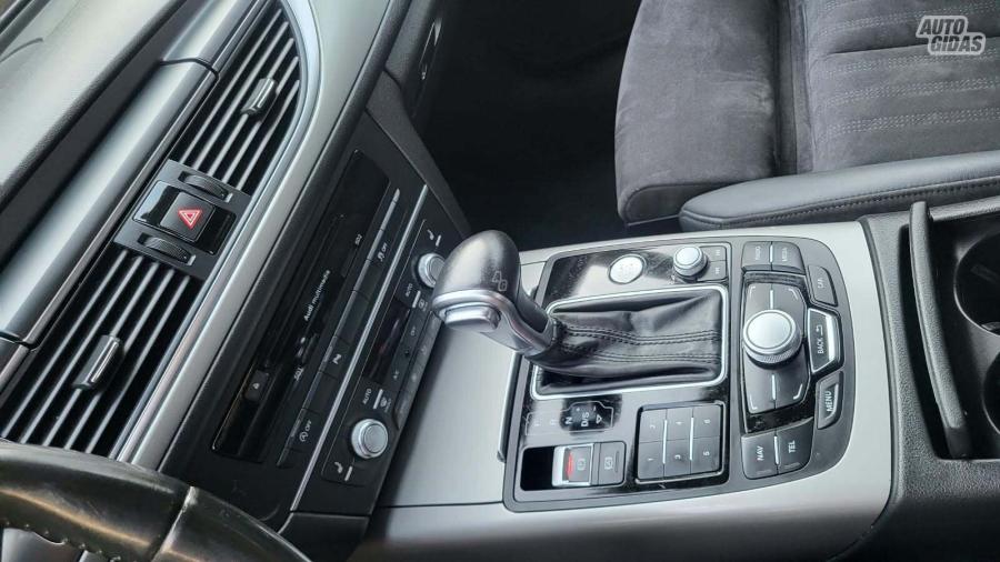 Black Audi A6 2014 in Jonava, with an engine capacity of 3.00 L and mileage of 380 thousand km for 6600 €, photo 14 on AUTOMOTO.COM.LV