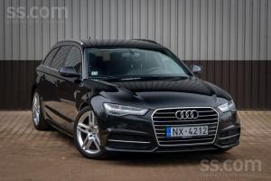 Black Audi A6 2015 in Talsi, with an engine capacity of 2.00 L and mileage of 0 thousand km for 14350 €, photo 1 on AUTOMOTO.COM.LV