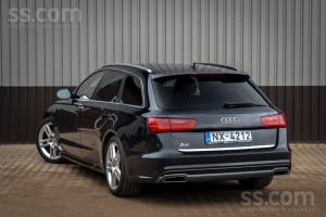 Black Audi A6 2015 in Talsi, with an engine capacity of 2.00 L and mileage of 0 thousand km for 14350 €, photo 4 on AUTOMOTO.COM.LV
