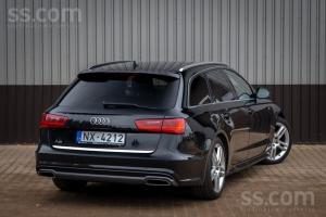 Black Audi A6 2015 in Talsi, with an engine capacity of 2.00 L and mileage of 0 thousand km for 14350 €, photo 7 on AUTOMOTO.COM.LV
