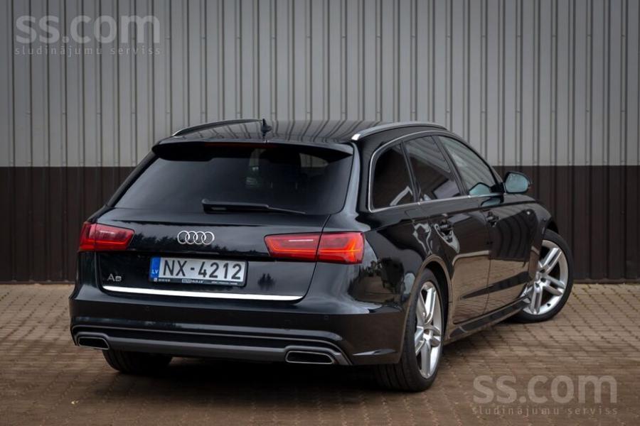 Black Audi A6 2015 in Talsi, with an engine capacity of 2.00 L and mileage of 0 thousand km for 14350 €, photo 7 on AUTOMOTO.COM.LV