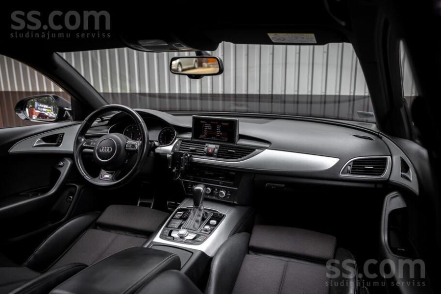 Black Audi A6 2015 in Talsi, with an engine capacity of 2.00 L and mileage of 0 thousand km for 14350 €, photo 8 on AUTOMOTO.COM.LV