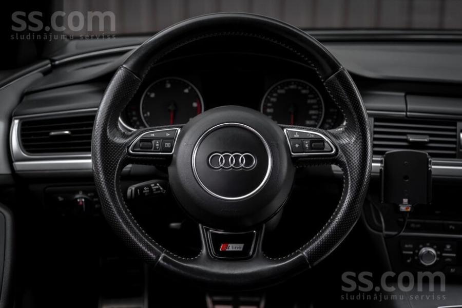 Black Audi A6 2015 in Talsi, with an engine capacity of 2.00 L and mileage of 0 thousand km for 14350 €, photo 20 on AUTOMOTO.COM.LV